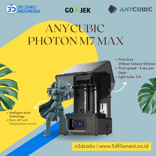 Jual Anycubic Photon M7 MAX 7K 13.6 Inch Ultra Big Size 3D Printer LCD ...