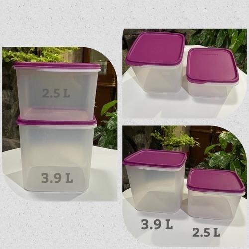 Jual Tempat Krupuk, Snack Tupperware Smart Saver - Oval Merah-2.3L - Jakarta Selatan - Tokoantum ...