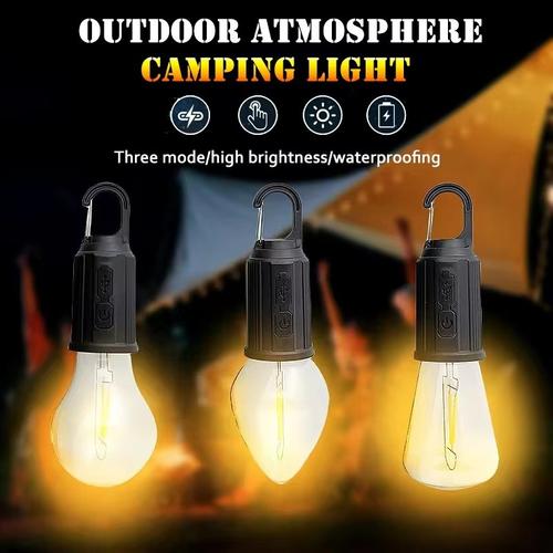 Jual Lampu Emergency Bolam 3 Light Mode Camping / Lampu LED Gantung ...