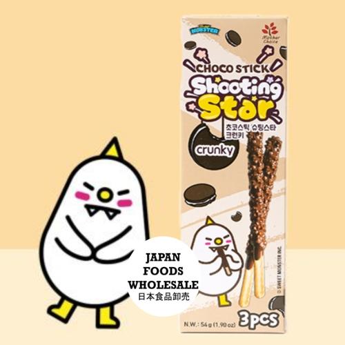 Jual Sweet Monster Choco Stick Shooting Star Cruncy / biskuit stik ...