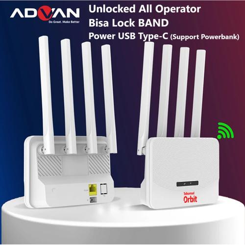 Jual ADVAN CPE V1 PRO Orbit Star A2 MODEM + WIFI + ROUTER 4G LTE UNLOCK ...