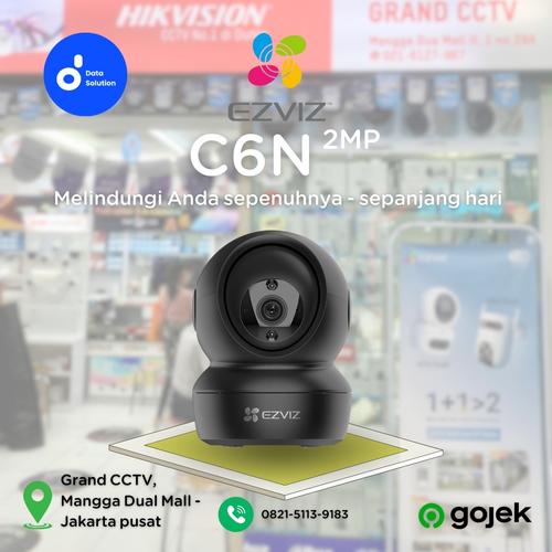 Jual Camera Ezviz C6N Black 2MP Smart Wi-Fi Pan & Tilt Camera - C6N ...