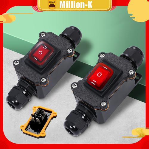 Jual Saklar Kotak Tahan Air Junction Waterproof Junction Box Switch ...