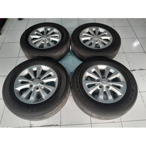 Jual Velg Oem Terios Ring 16 Lebar 6 Rata Pcd 5x114,3 Warna Silver ...