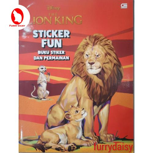 Jual The Lion King Sticker Fun (Buku Stiker dan Permainan) - Kota ...