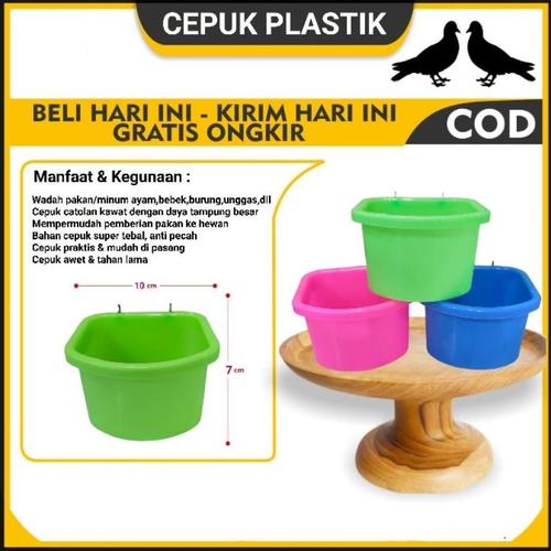 Jual CEPUK BAK KAWAT PLASTIK MA1 SEGI EMPAT AGAK LONJONG DAN CEPUK ...