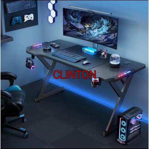 Promo meja gaming led meja komputer meja laptop meja kerja pc meja anak ...