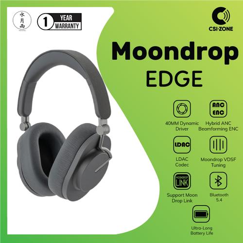 Promo Moondrop EDGE 40mm Dynamic Driver Portable Wireless Headphone ...
