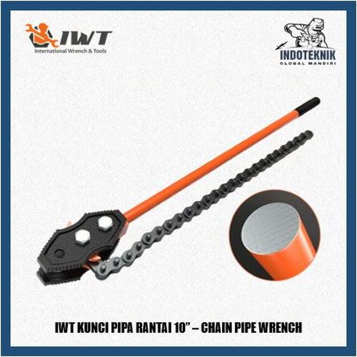 Jual IWT Kunci Pipa Rantai 10" - Chain Pipe Wrench 10 inch - Kota ...