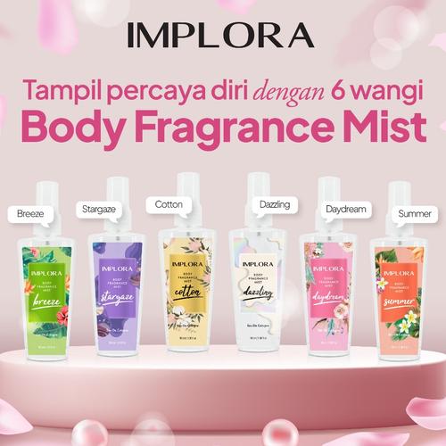 Jual Implora Body Fragrance Mist Minyak Wangi Parfum Body Mist 100 ml ...