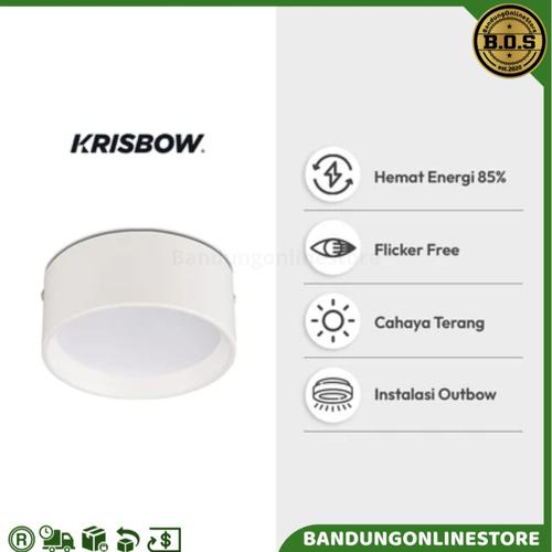 Jual Lampu Downlight Led Surface Smd 12 Watt Neutral White Putih ...