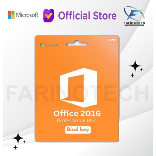 Jual Microsoft Office 2016 Professional Plus Bind Key Original License ...