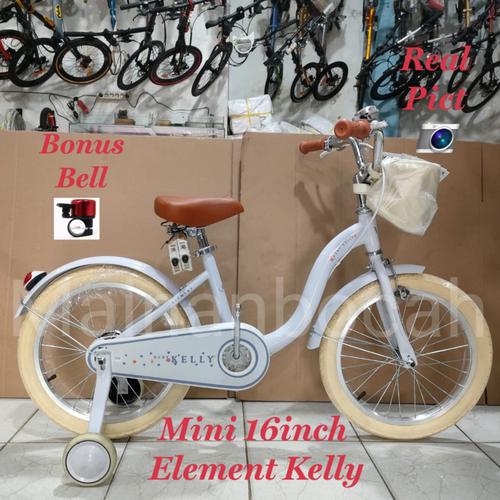 Jual SEPEDA ANAK PEREMPUAN MINI 16 ELEMENT KELLY M - Ungu - Kab. Bekasi - Toko Mainan Bocah ...
