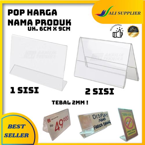 Jual POP HARGA DIMEJA/ Akrilik Kartu Nama / Akrilik Stand / Acrylic ...
