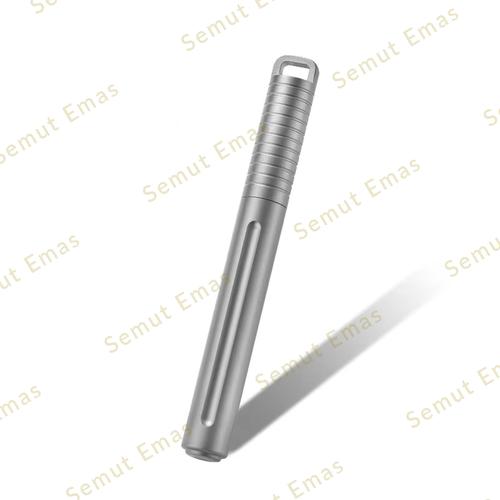 Jual TC4 Titanium Mini EDC Screw Cap Pen Pioneer EDC SP-08 - Grey - Kab ...