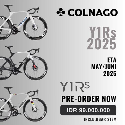 Jual Frameset Colnago Y1Rs Carbon Disc Brake 2025 - TADEJ POGACAR , S ...