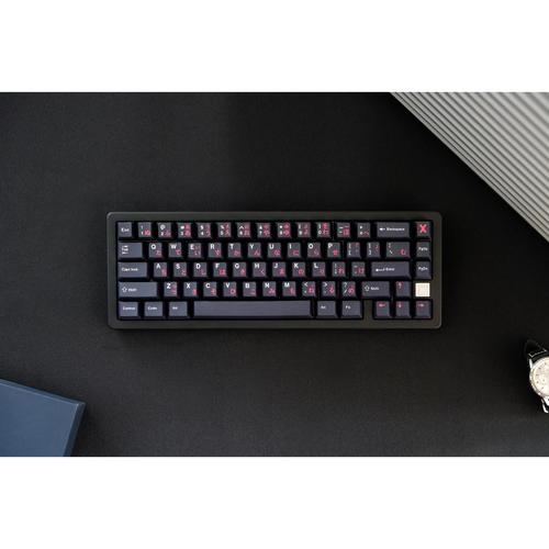 Jual GMK Red Japanese WOB Keycap, 129 Keys PBT Keycaps Cherry Profile ...
