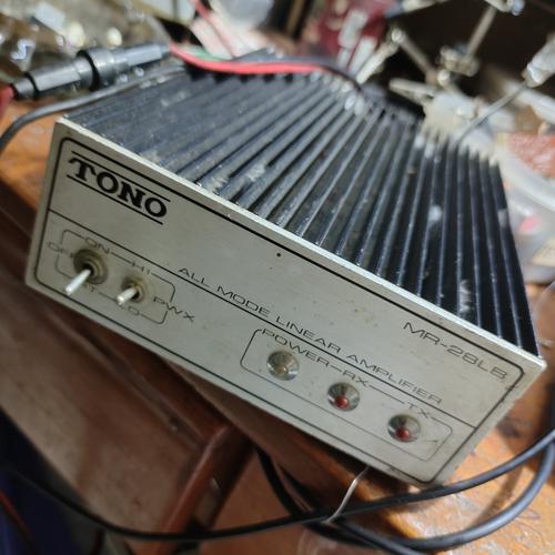Jual bekas linear rf amplifier tono mr-28lb boster booster bosster HF ...