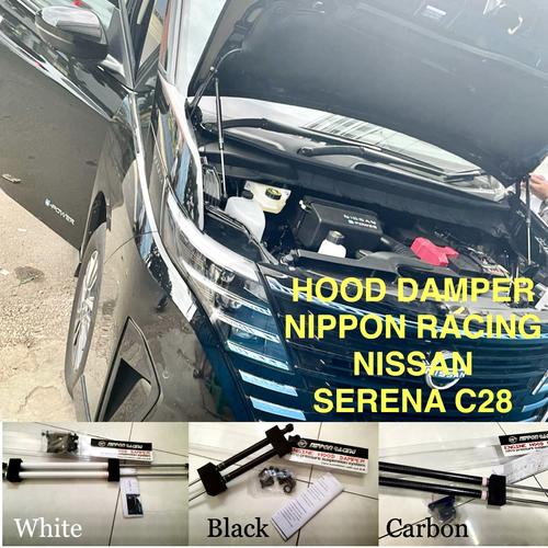 Jual Hood damper Nissan new Serena C28 2024+ merk Nippon racing - Putih - Kota Bekasi - Mugen ...
