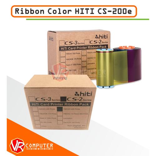 Jual Ribbon Color YMCKO 400 prints for HITI CS200E Original - Kab ...