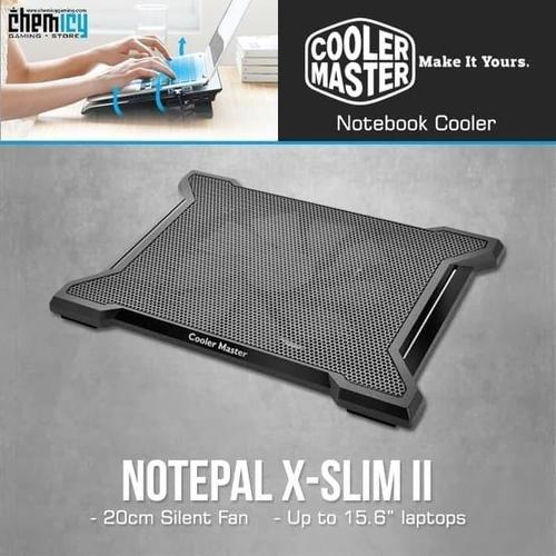 Jual Terbaru Cooler Master Notepal X-Slim Ii Notebook Cooler Fan Laptop ...