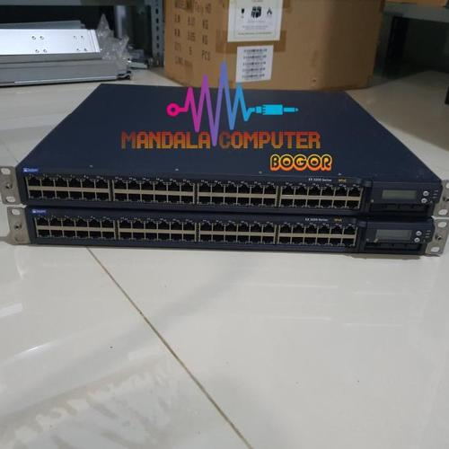 Jual Juniper Switch EX3200-48T 48port gigabit 8port POE Managed Switch ...