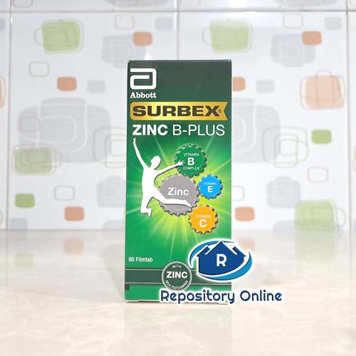 Promo SURBEX Zinc B-Plus 60 tablet B kompleks multivitamin - Kota Medan ...