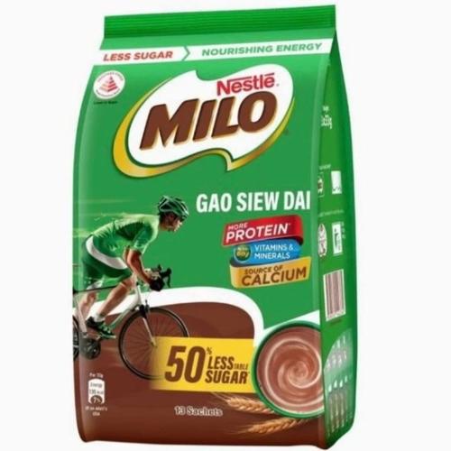 Jual Nestle Milo Instan Chocolate Singapore Less Sugar Gao Siew Dai ...