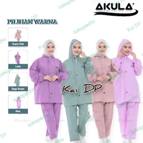 Promo JAS HUJAN AKULA SETELAN PRIA WANITA ANTI REMBES TEBAL ELASTIS PVC ...