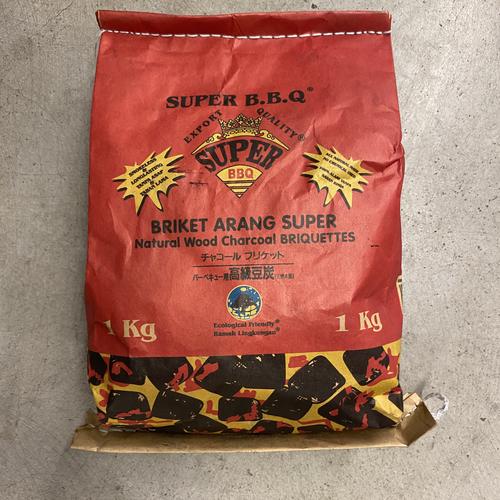 Jual briket arang super bbq/natural wood charcoal - 1kg - Kota Denpasar ...