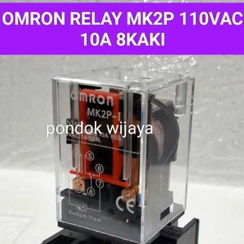 Jual OMRON RELAY MK2P 110V AC 10A 8KAKI - Kota Tangerang - pondok wijaya | Tokopedia