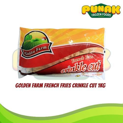 Jual GOLDEN FARM FRENCH FRIES CRINKLE CUT 1KG - Kota Medan - PUNAK ...