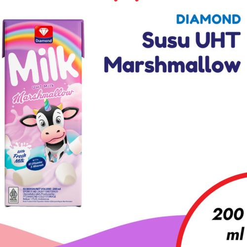 Jual Susu Diamond UHT Milk Marshmallow 200 ML - Jakarta Pusat - The ...