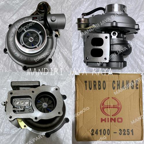 Jual TURBO CHARGER ASSY 24100-3251 TUBRO ENGINE J08E HINO BUS RKZ RK8J ...