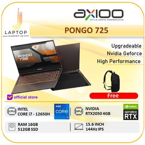 Promo AXIOO PONGO 725 I7 12650H RTX2050 4GB/ 16GB 512GB DOS 15.6FHD ...