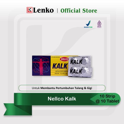 Jual Nellco Kalk Tablet (Calcium) KEMASAN STRIP - Kota Surabaya - Lenko ...