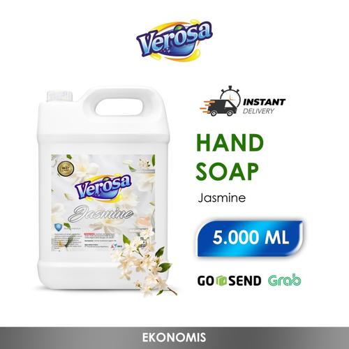 Promo Verosa Hand Soap Jasmine 5 Liter Sabun Cuci Tangan Jasmine 5000 ...