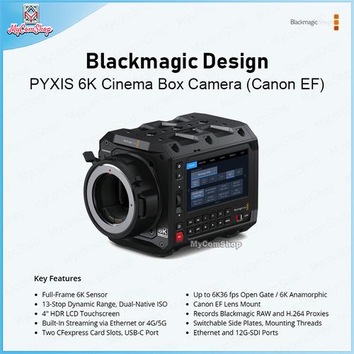 Jual BLACKMAGIC DESIGN PYXIS 6K CINEMA BOX CAMERA BASE KIT WITH LENS ...