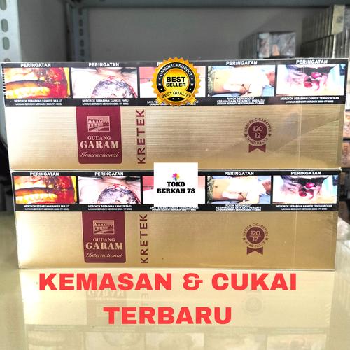 Jual GUDANG GARAM INTERNATIONAL KRETEK / GUDANG GARAM KRETEK 12 BATANG ...