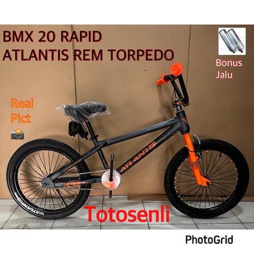 Jual sepeda anak laki BMX 20 ATLANTIS REM TORPEDO RAPID - Kab. Bekasi ...