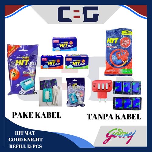 Jual Hit Mat Alat & Refill Anti Nyamuk Listrik / Obat Nyamuk Elektrik ...