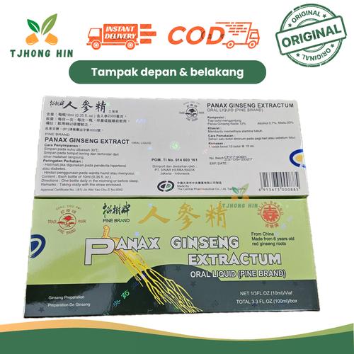 Jual Panax Ginseng Extractum (Pine Brand) / 10 Botol / MENINGKATKAN ...