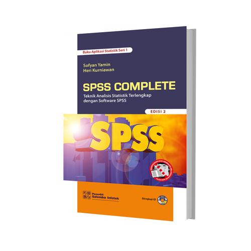 Jual SPSS Complete: Teknik Analisis Statistik Terlengkap dengan ...