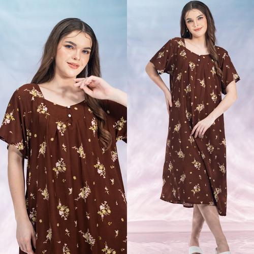 Jual Oriana Homewear Maxi Dress Daster Sikak Busui Delfira Ivanya ...