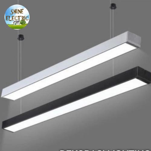 Jual Kap Lampu Gantung Kantor TL Linear T8 LED Balok 120cm 1x18w 120 cm ...