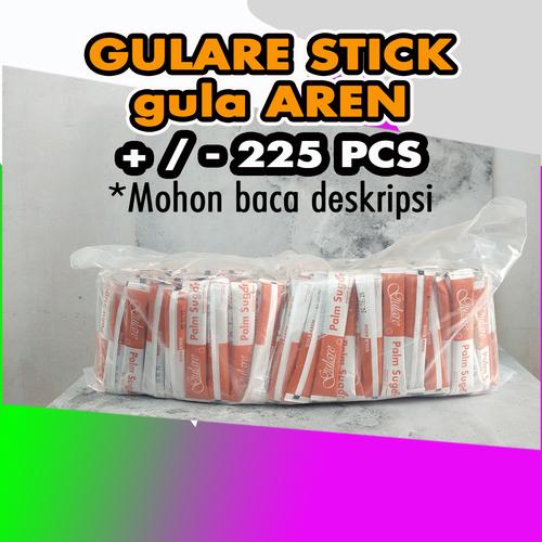 Jual GULARE GULA AREN STICK GULA AREN SACHET PALM SUGAR HEMAT 225 PCS ...