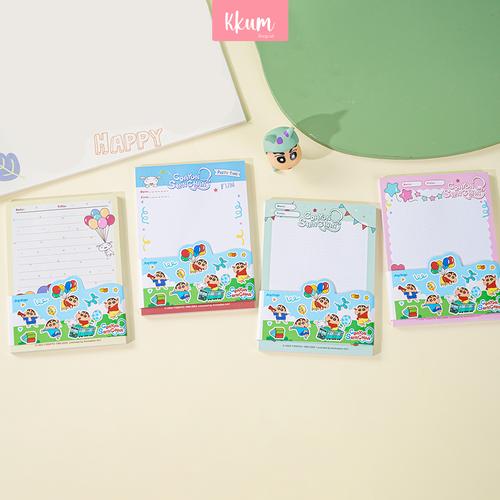 Jual Sticker Memo Sticky Note Crayon Shinchan Kertas Catatan Colorful ...
