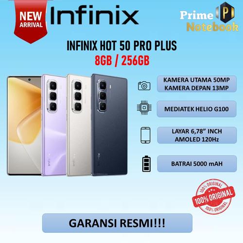 Jual Infinix Hot 50 Pro Plus 8/256Gb Garansi Resmi Infinix - PAKET 1 ...