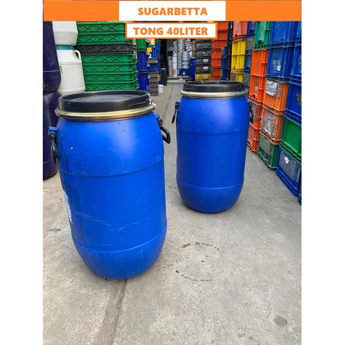 Promo Tong Drum Bekas 40liter Tong Foodgrade / Tong Sampah Tong Drum ...