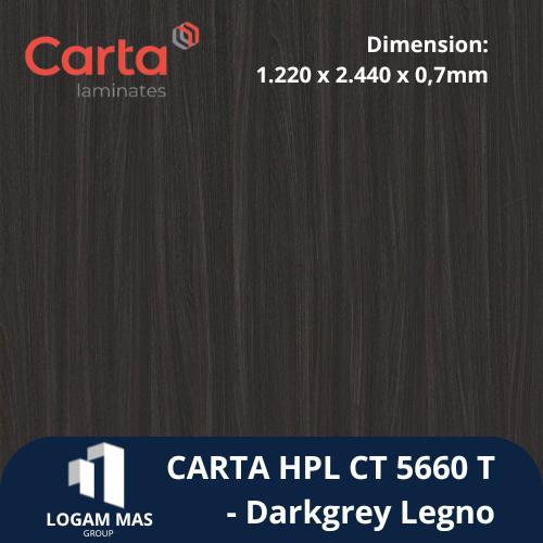 Jual CARTA HPL CT 5660 T - Darkgrey Legno - High Pressure Laminates ...